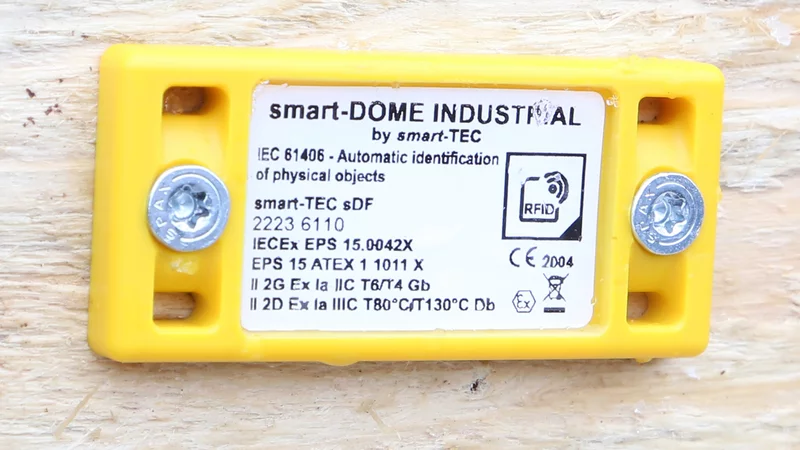Innovative RFID project for tree identification