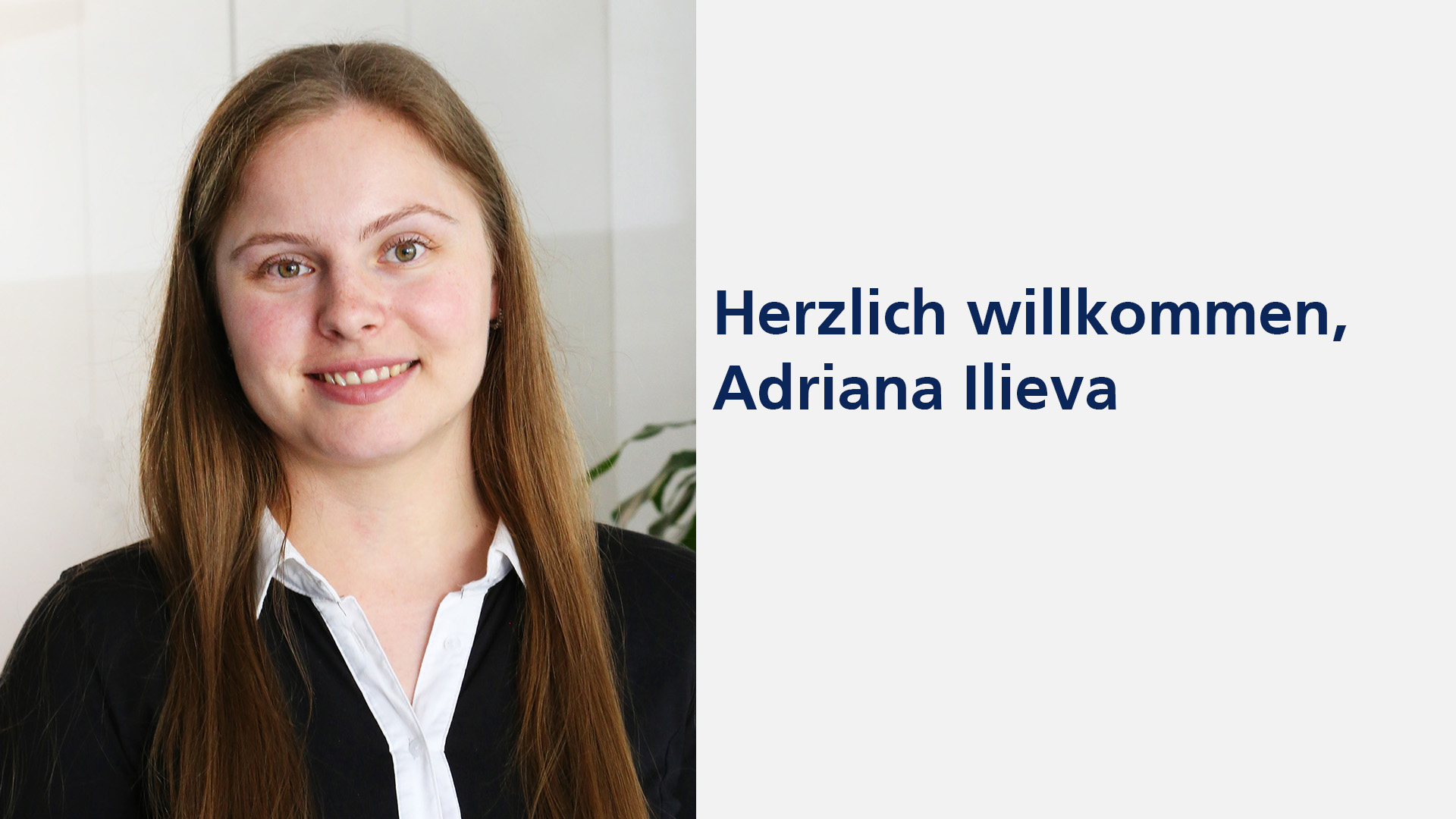 Adriana Ilieva schreibt Masterarbeit bei smart-TEC